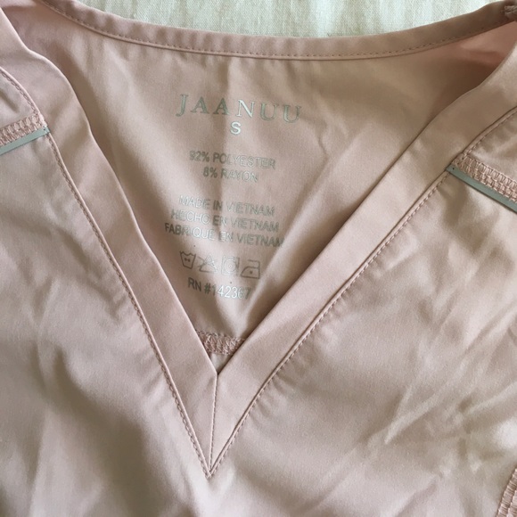 Jaanuu | Tops | Pink Jaanuu Womens Scrub Small Top And Medium Pant Set | Poshmark